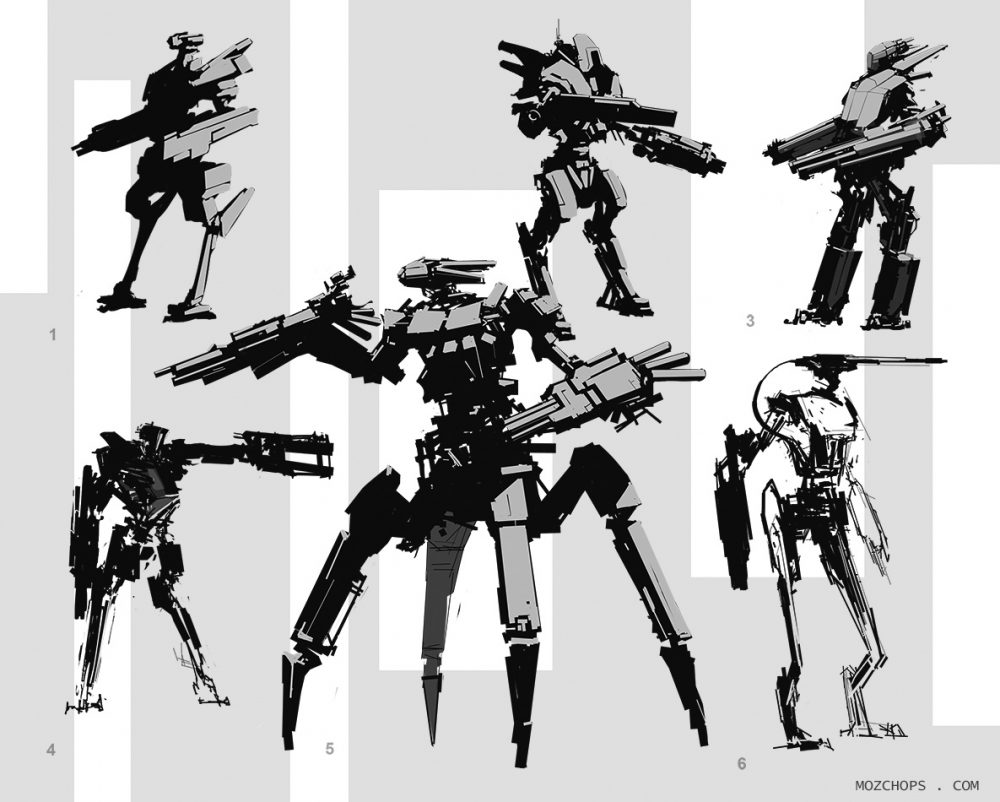 Mech Scouts 05 by Mozchops - Mozchops, DMP, art and design - Mozchops ...